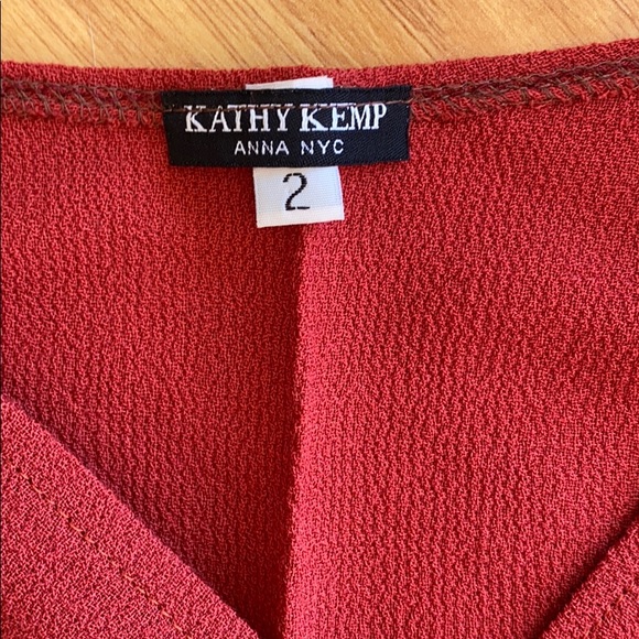 ANNA New York | Dresses | Anna Nyc Kathy Kemp Draped Neck Midi Dress ...